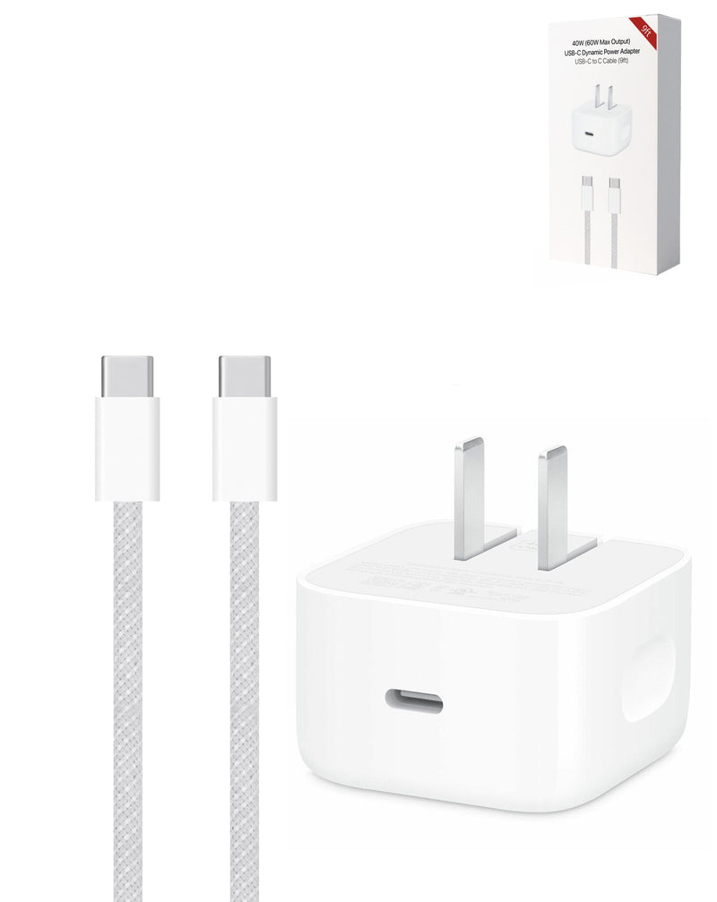 Adaptador de corriente USB-C dinamico 40W (60W Max Output) con cable U ...