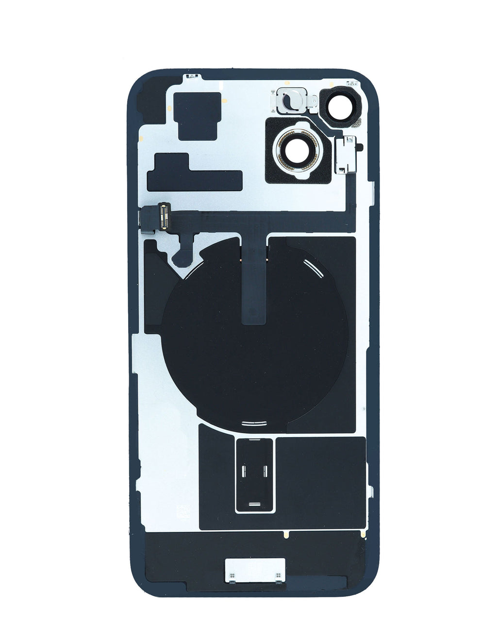Tapa trasera iPhone 15 Plus (PINK) con marco con carga NFC inalambrica ...