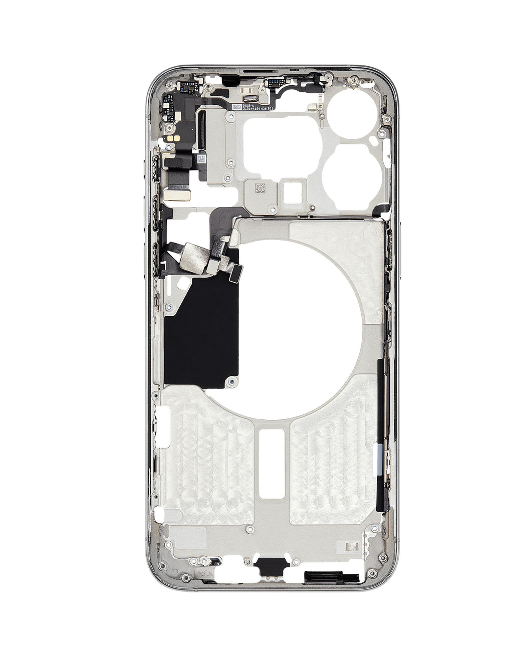 Marco intermedio con partes original iPhone 15 Pro Max (Blanco ...