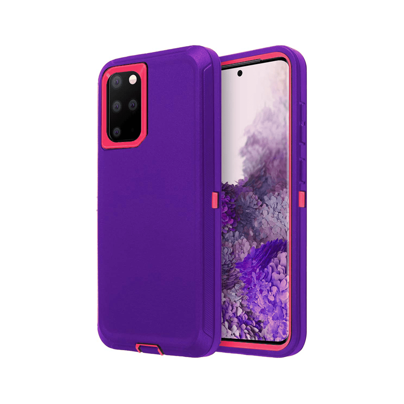 Case alta resistencia Galaxy S20 (DARK PURPLE & HOT PINK) – Celovendo Xela
